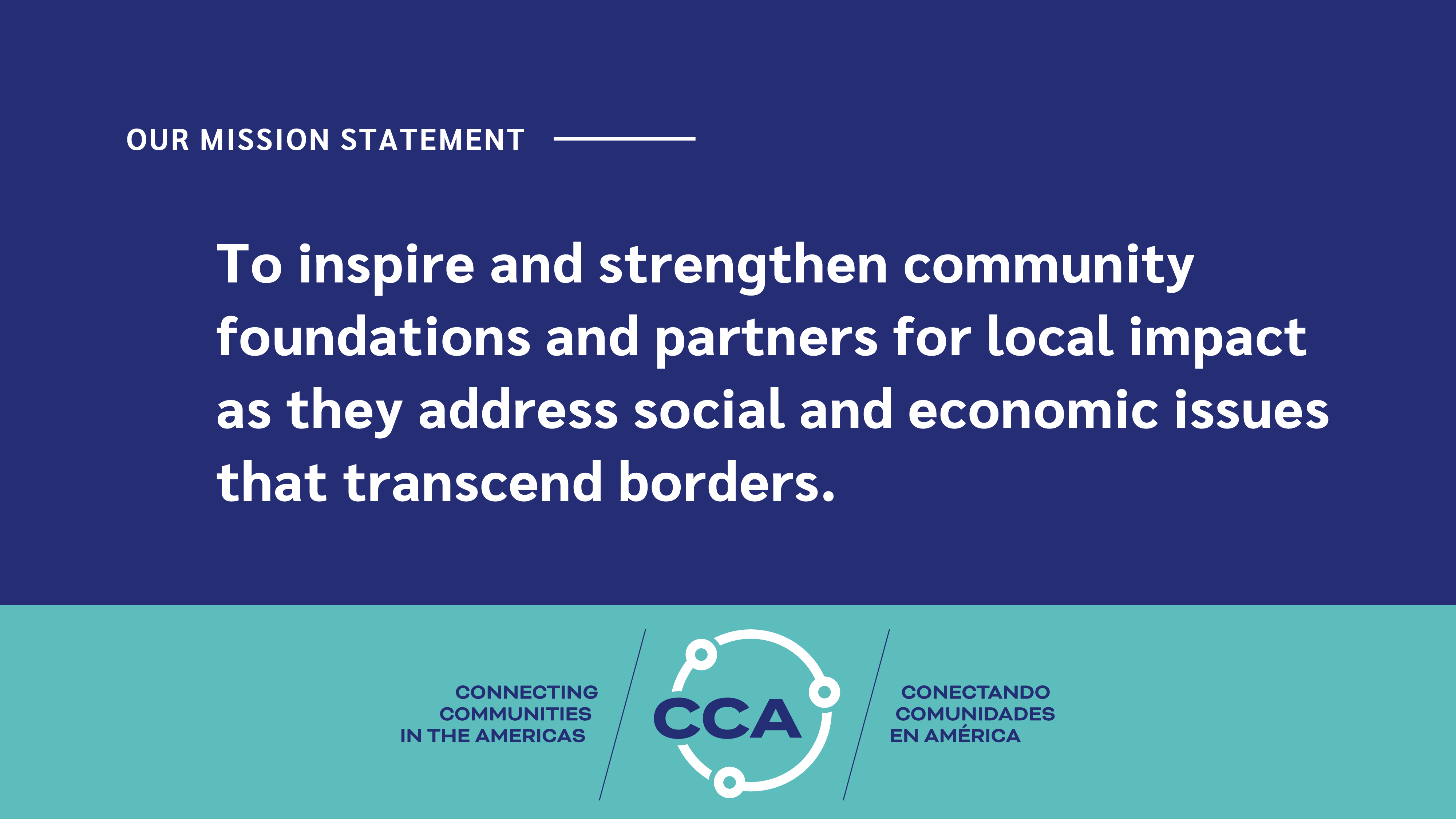 CCA Mission Statement - CFLeads