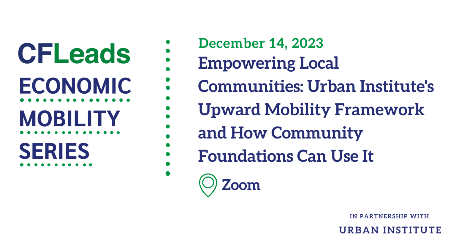 Empowering Local Communities: Urban Institute's Upward Mobility ...
